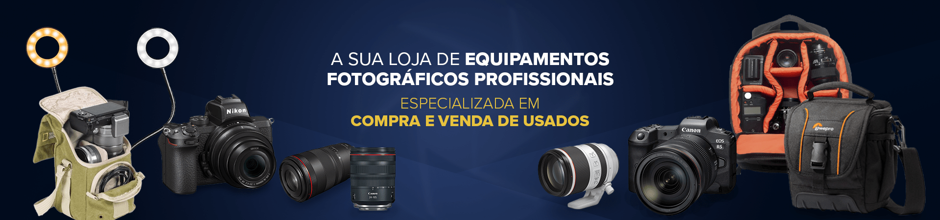 Focus Filme Ltda. A sua loja de Equipamentos Fotográficos Profissionais!